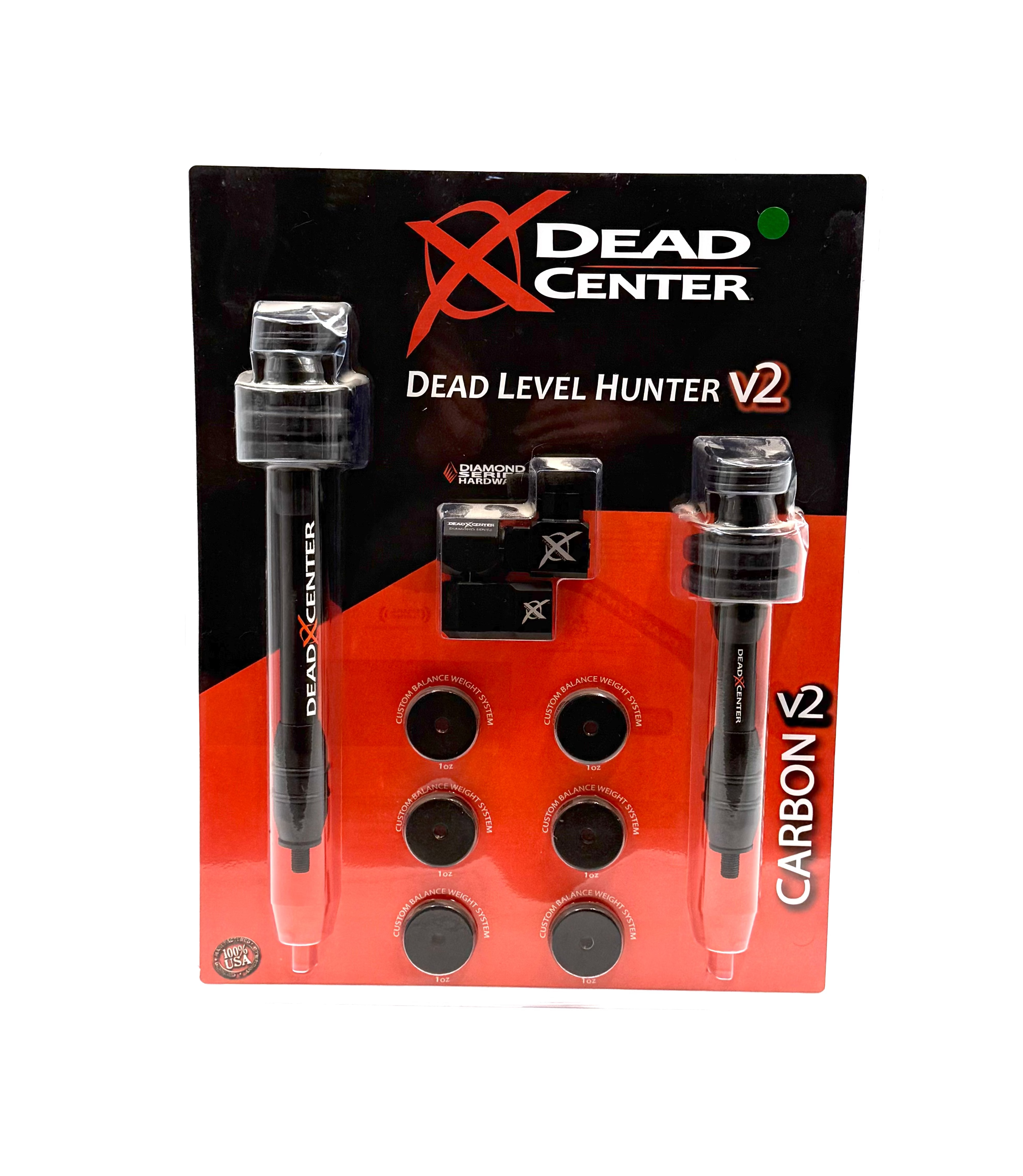 Dead Center Dead Level Hunter Carbon v2 Stabilizer Kit | Haag Ventures